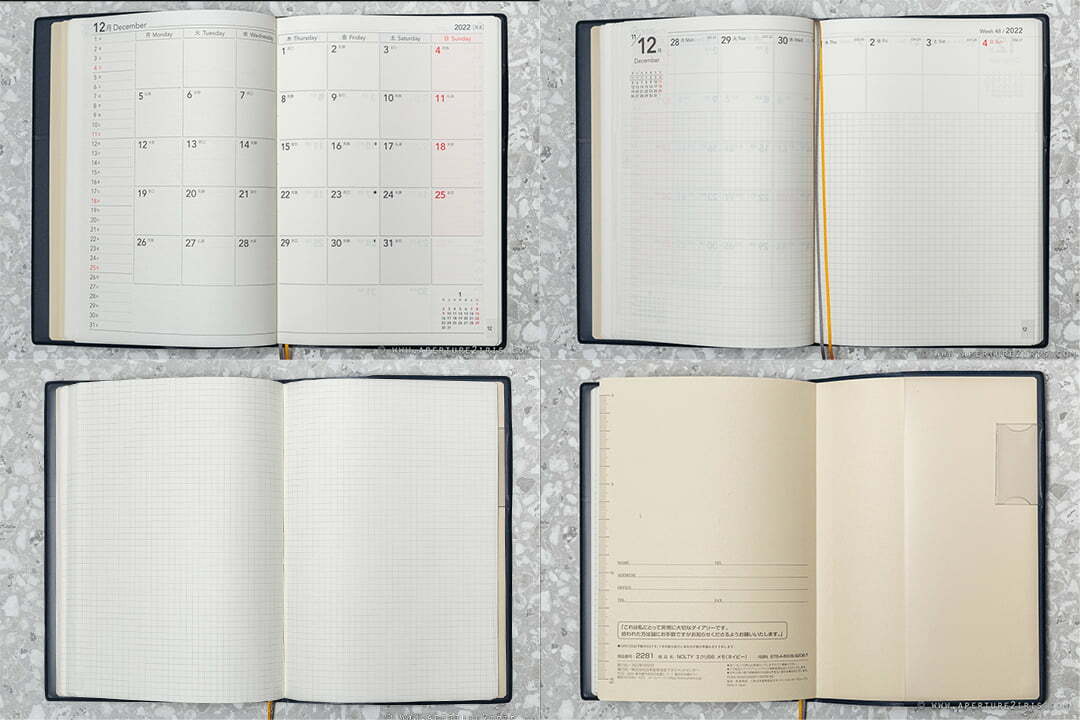 Planner Review: Nolty 2281 with a B6 vertical weekly layout